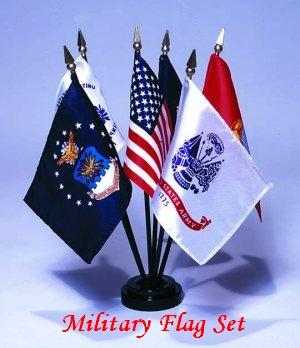 Indoor Flag Sets $34.95 each at S.W.I.