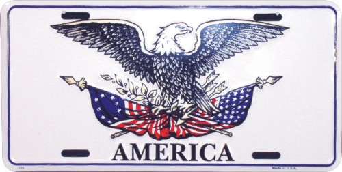 World Flags Auto Plates & Car Tags