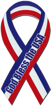 Magnetic Yellow Ribbons- Support our Troops